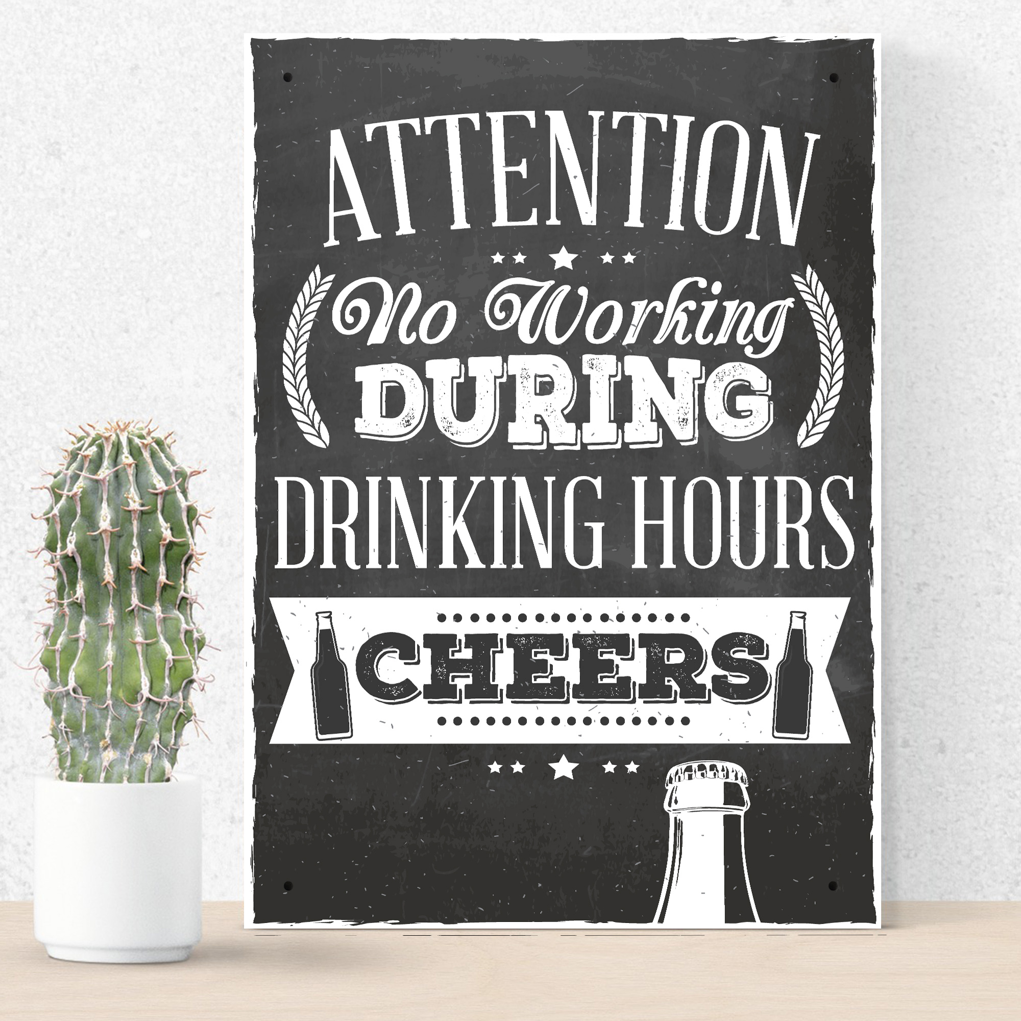 Drinking Funny Alcohol Signs Prosecco Gin Rum Vodka Plaques