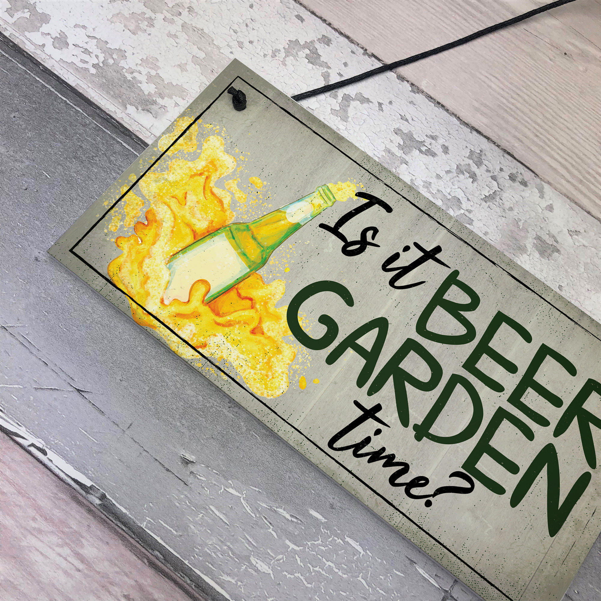 Beer Signs Beer Hanging Garden Shed Wall Sign Pub Bar Plaques