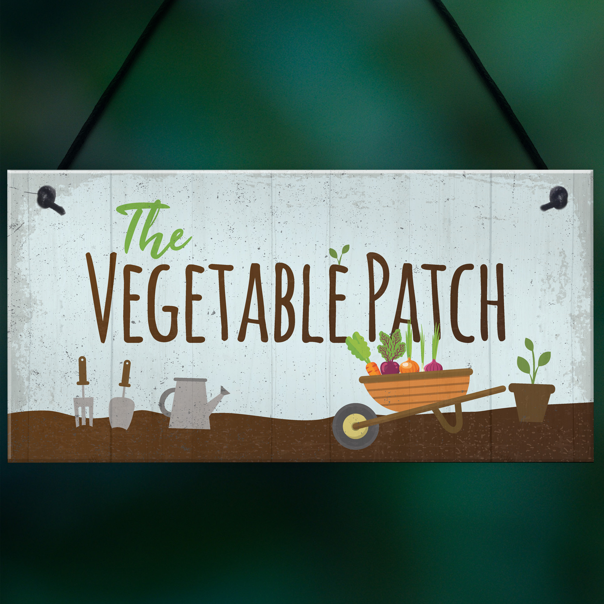 Vegetable Patch Vegetable Garden Shed Sign Grandad Grandma