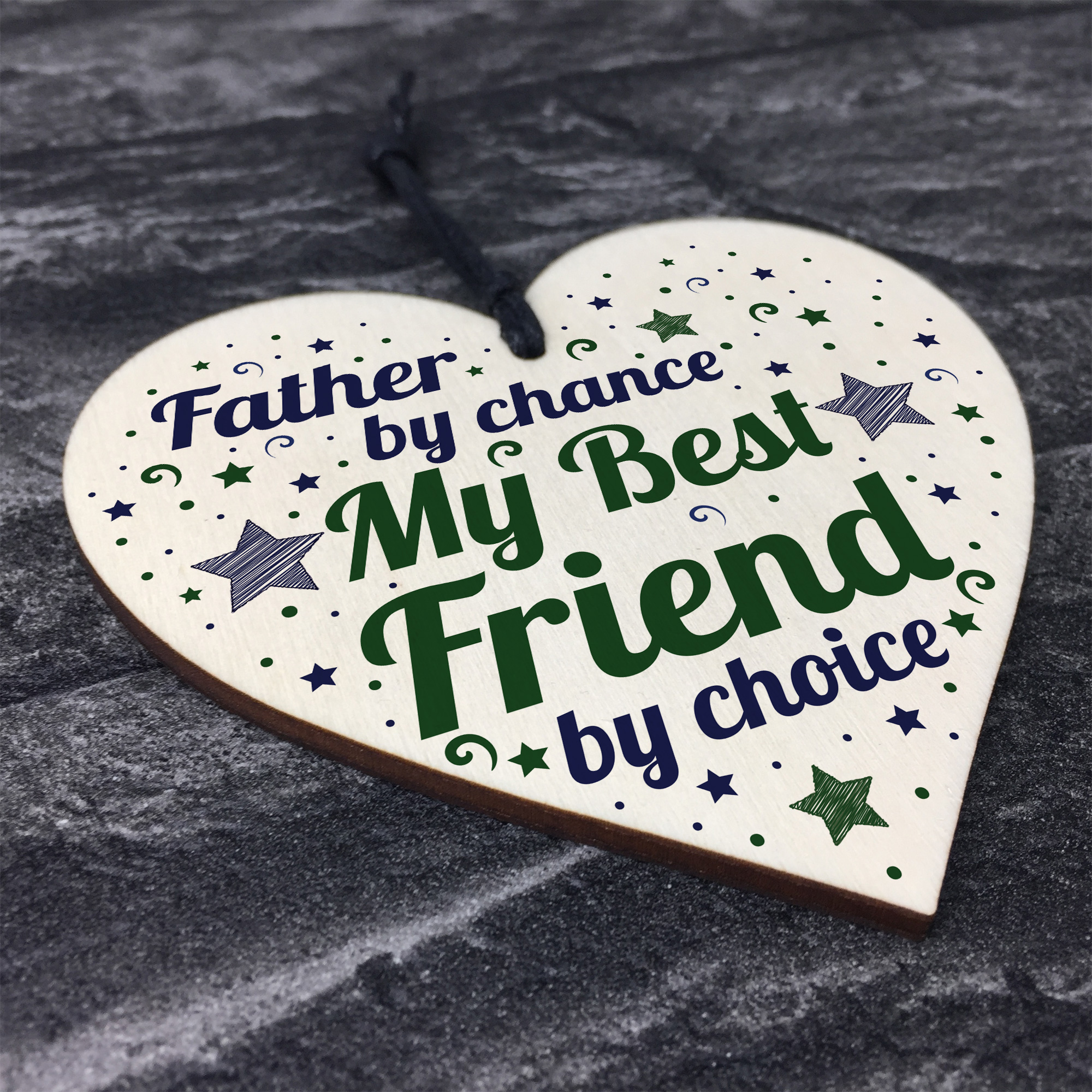 Best Friend Dad Daddy Birthday Christmas T Heart Keepsake
