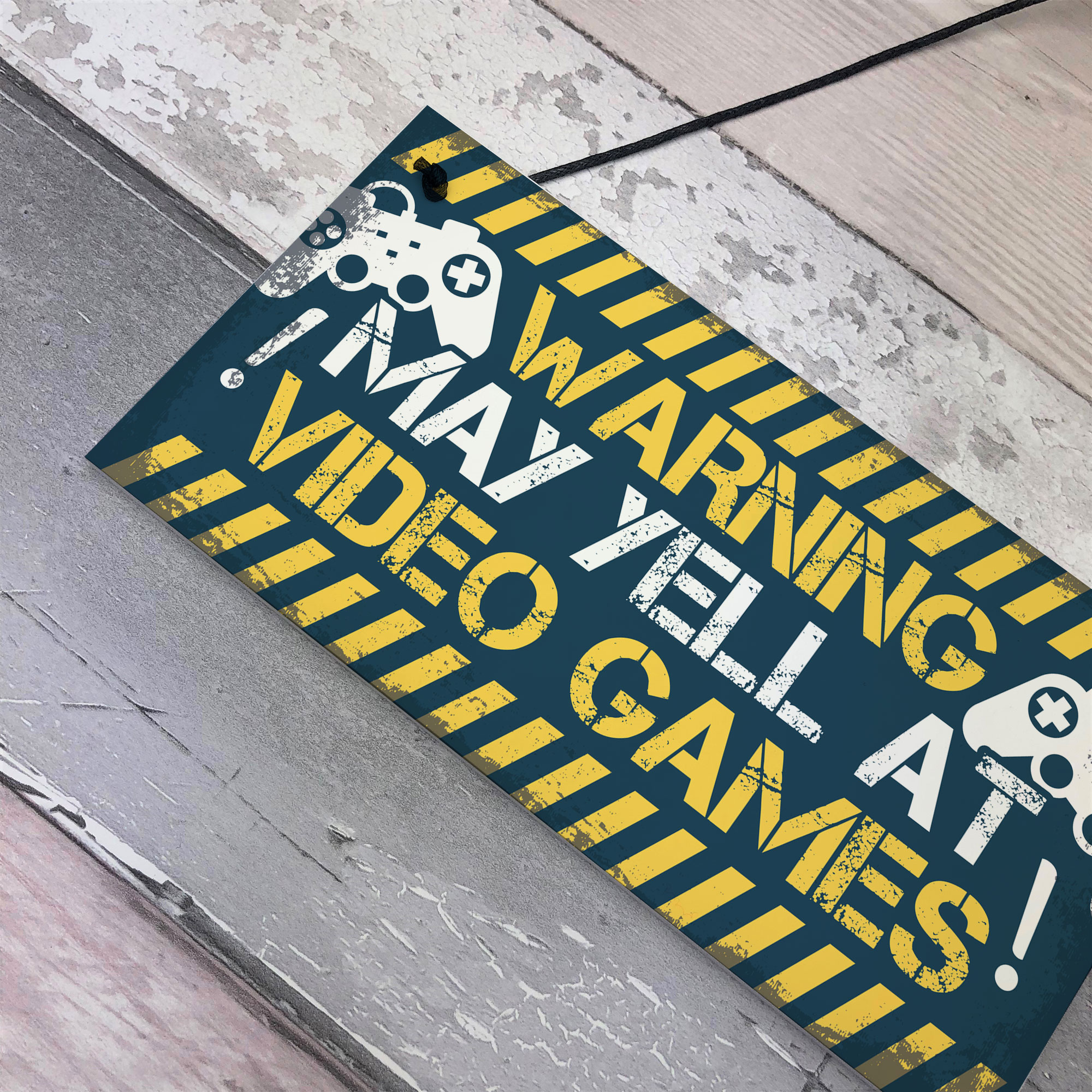 Gaming Door Sign Funny Gaming Gifts Novelty Birthday Gift Idea