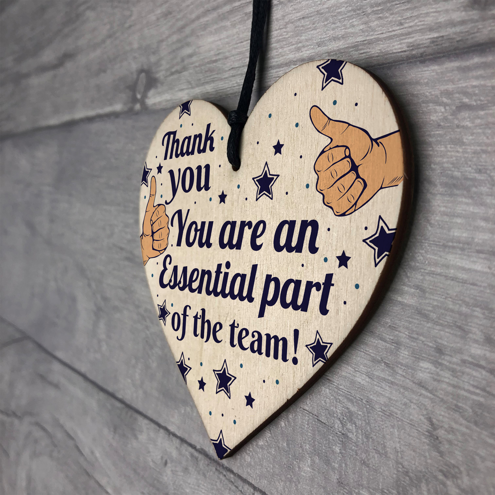 THANK YOU Gifts For Colleagues Employee Wooden Heart Plaque thank-you-gifts-for-colleagues-employee-wooden-heart-plaque