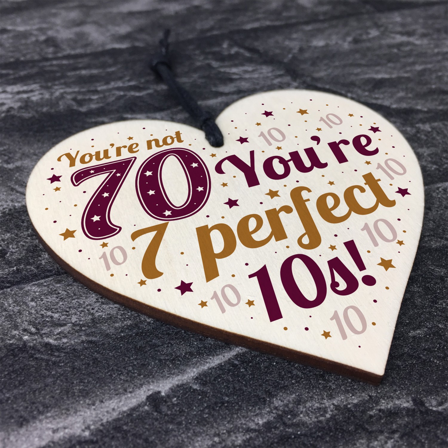 Funny 70th Birthday Card 70th Birthday Gift For Women Men Gift