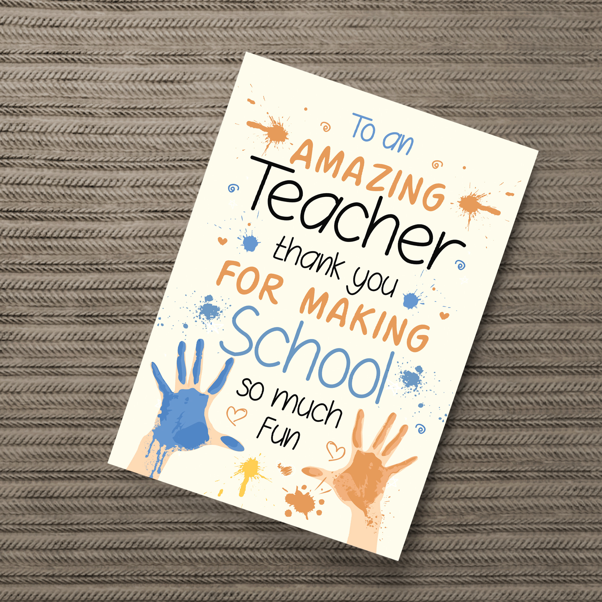 Amazing Teacher Print Thank You Gift For Nursery Teacher amazing-teacher-print-thank-you-gift-for-nursery-teacher