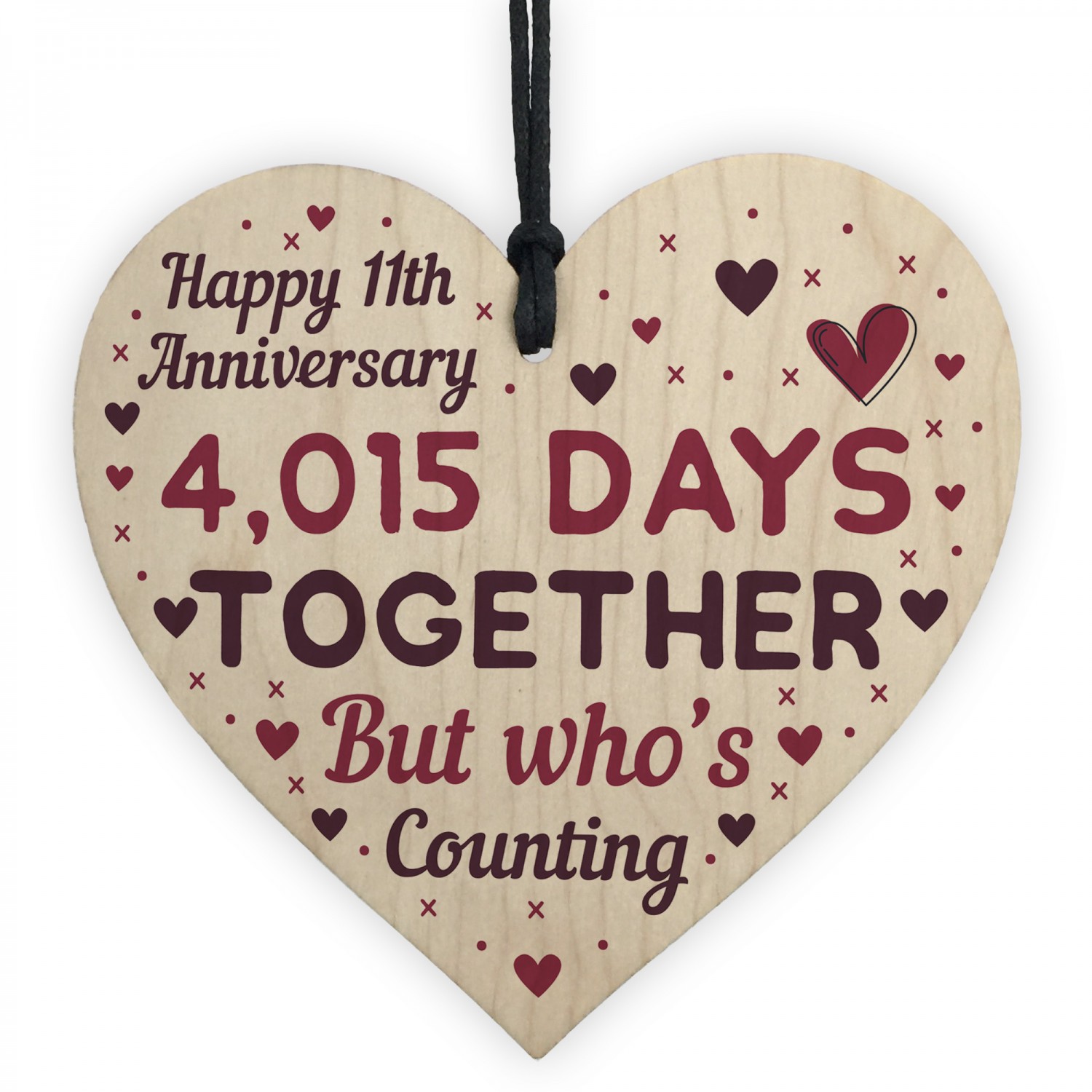 11th Year Wedding Anniversary Card Steel Anniversary Wedding Card