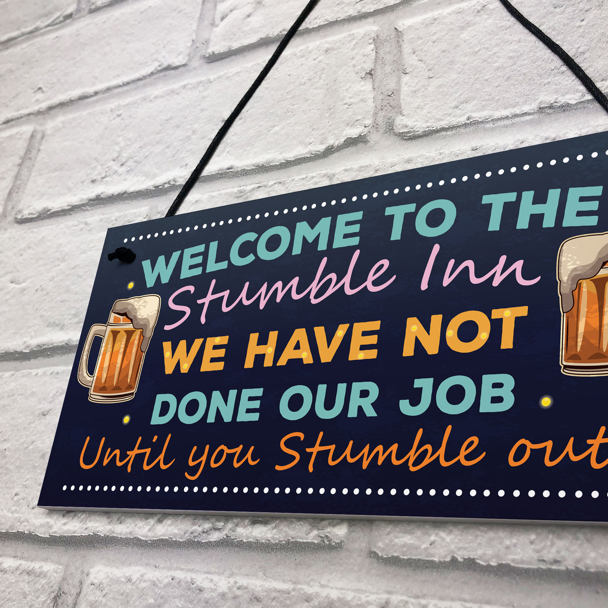 Funny Bar Sign Stumble Inn Novelty Bar Pub Signs And Plaques