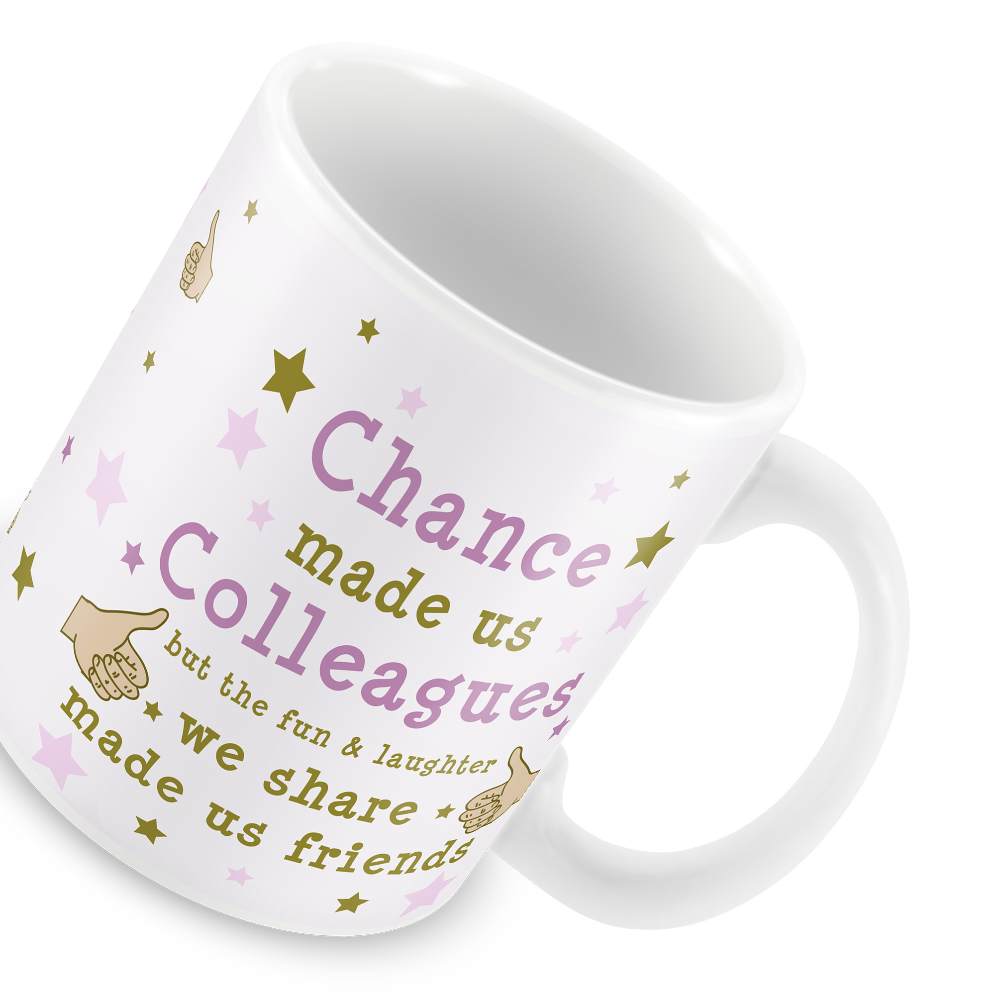 Chance Made Us Colleagues Mug Friendship Gift Colleague Leaving